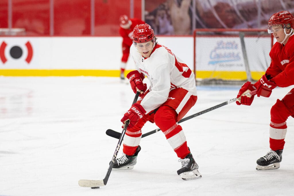 Red Wings Kasper Hot Rookie Sniper | Detroit Hockey Now